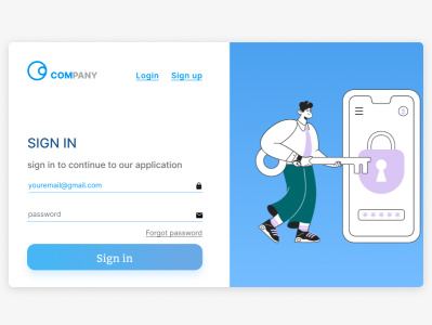 Daily UI #000 Practice by Ebad Ali on Dribbble