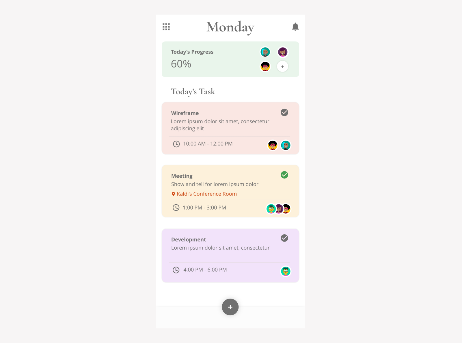 Daily Task Management by Sonali Priya on Dribbble