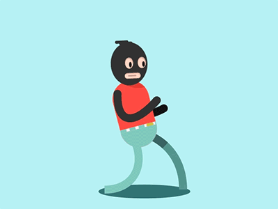 Beware of thief! by Chandra Oktaviano on Dribbble