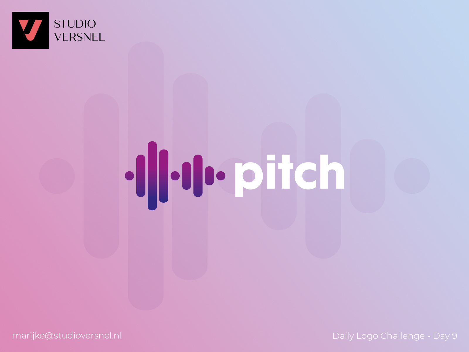 Pitch - Daily Logo Challenge | Day 9 by Marijke on Dribbble