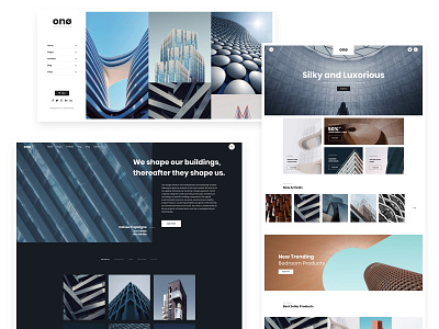 ONO - Architecture WordPress Theme by UPQODE on Dribbble