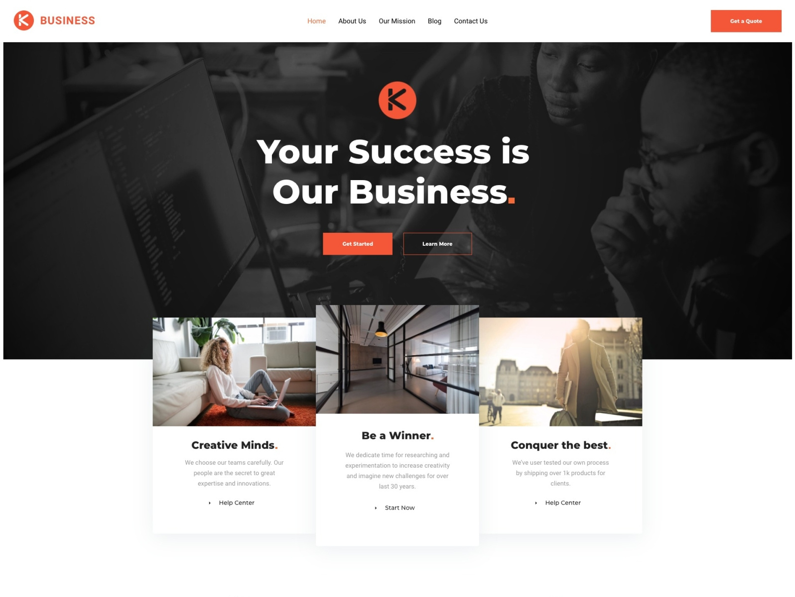 Karma - Responsive WordPress by UPQODE on Dribbble