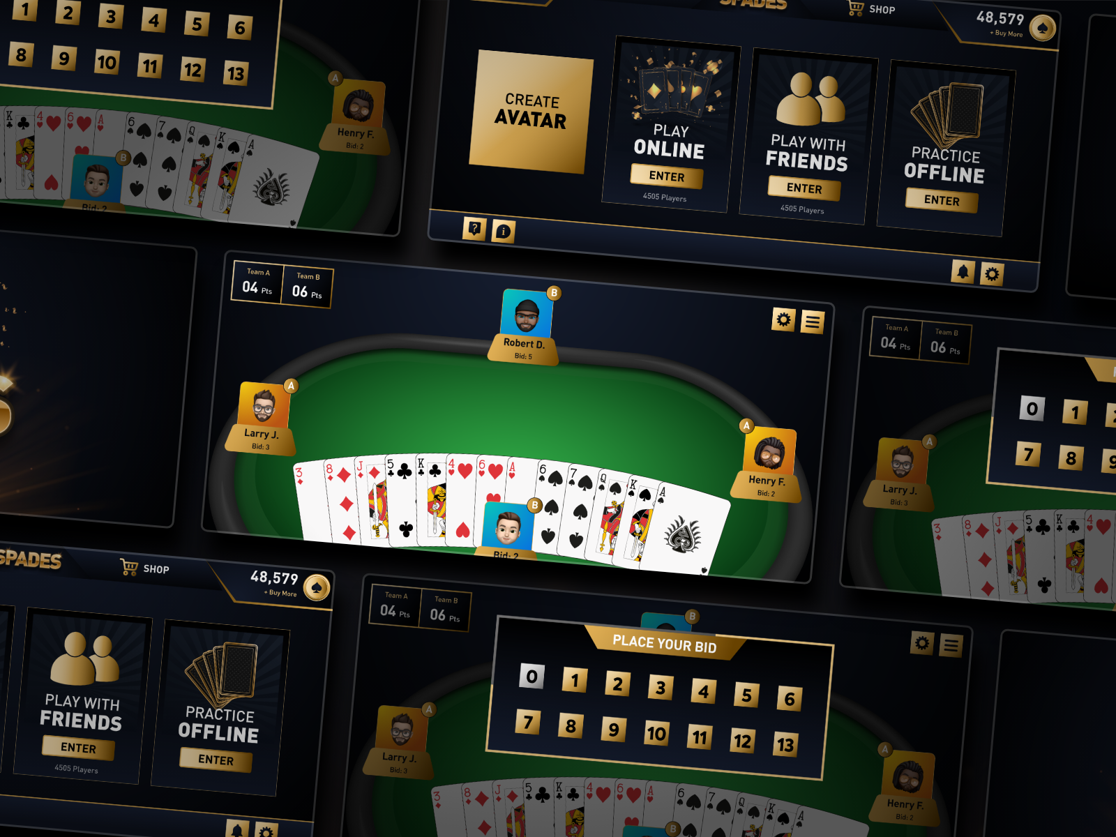 Card Game Concept by Taha Mak on Dribbble