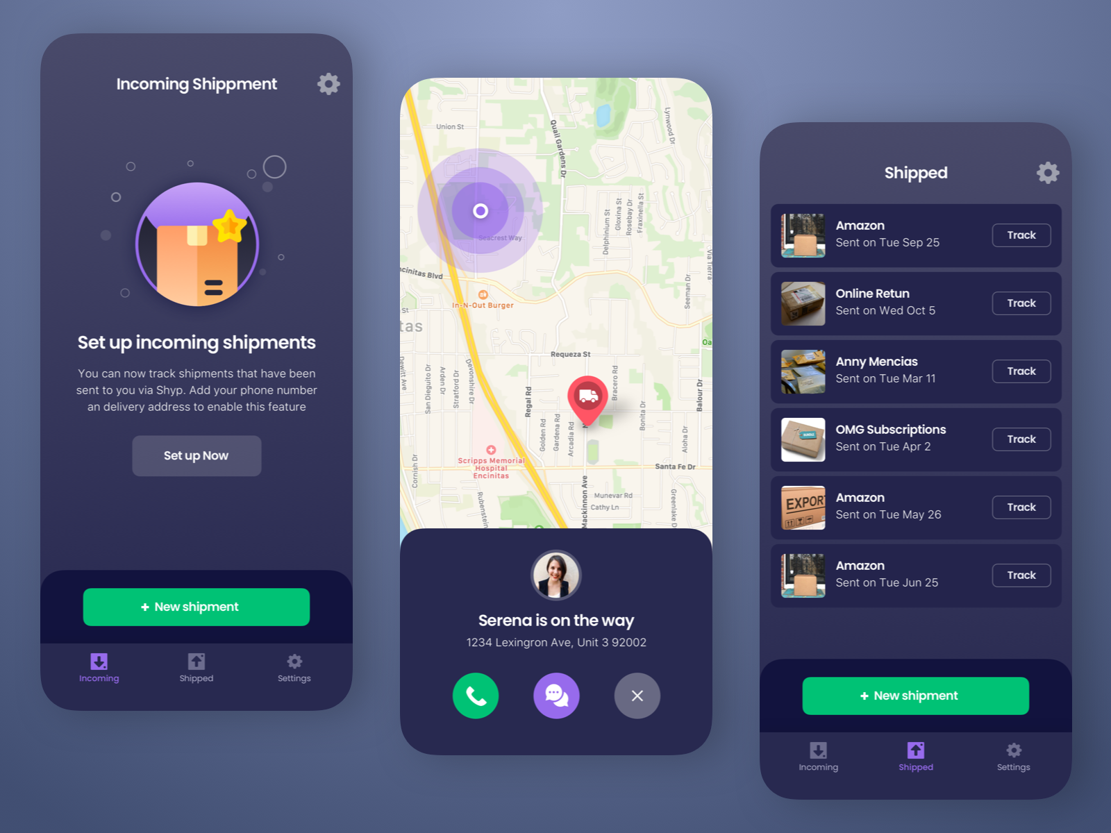 Shipment Tracking App by Isaac Sanchez on Dribbble Shipment Tracking App by Isaac Sanchez on Dribbble