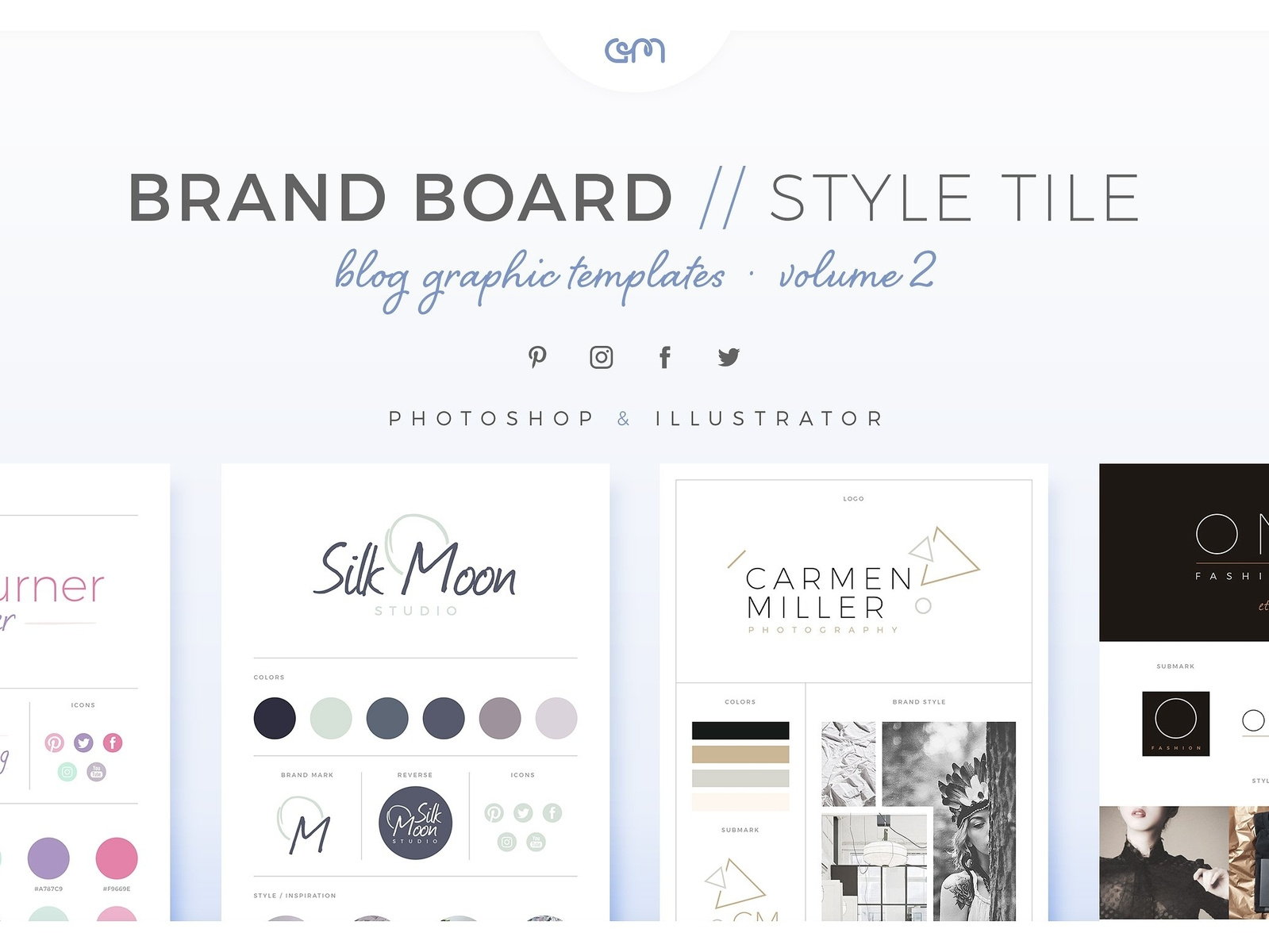 Brand Boards Style Tiles Vol 2 by Adele Mawhinney on Dribbble