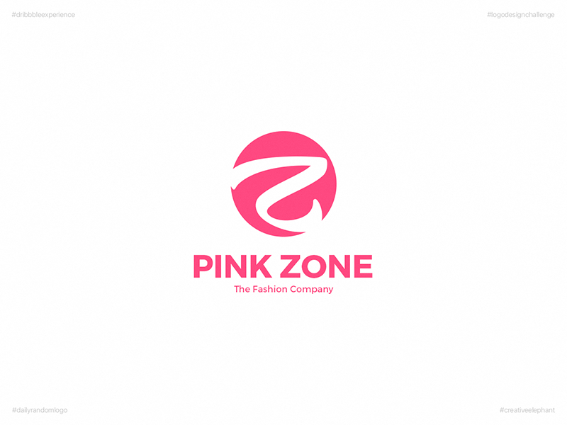 Pink Zone | Day Seventeen Logo of Daily Random Logo Challenge by ...