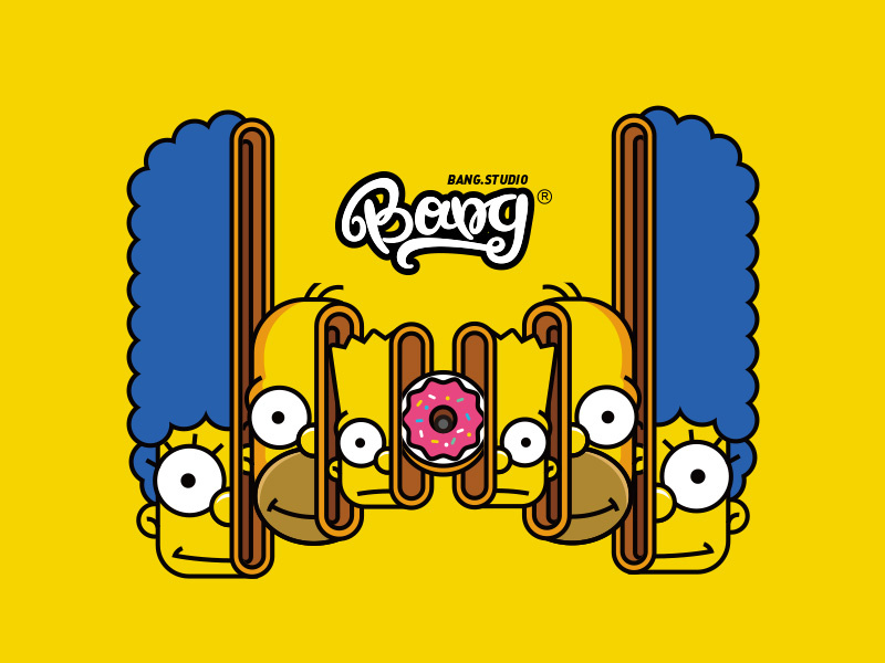 Simpsons by iMonster on Dribbble
