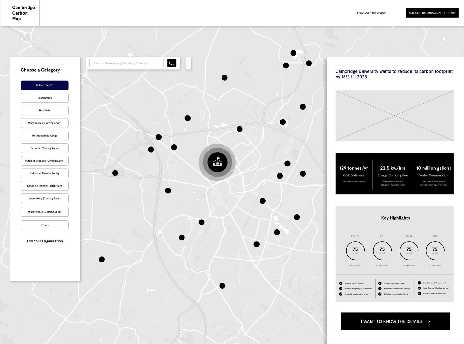 Cambridge Carbon Map by M&N on Dribbble