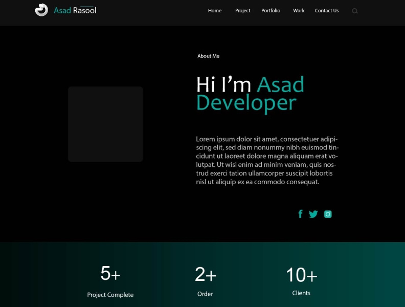Dribbble - Asad portfolio freelancer1.jpg by Mr Ali