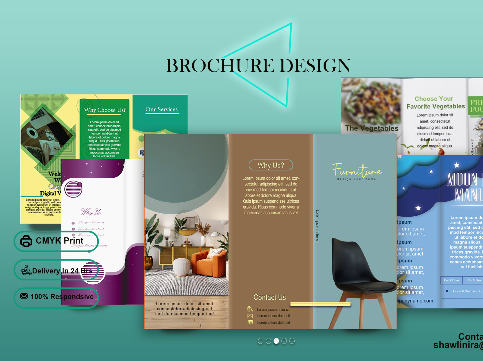 BROCHURE DESIGN by Shawlin Ira on Dribbble