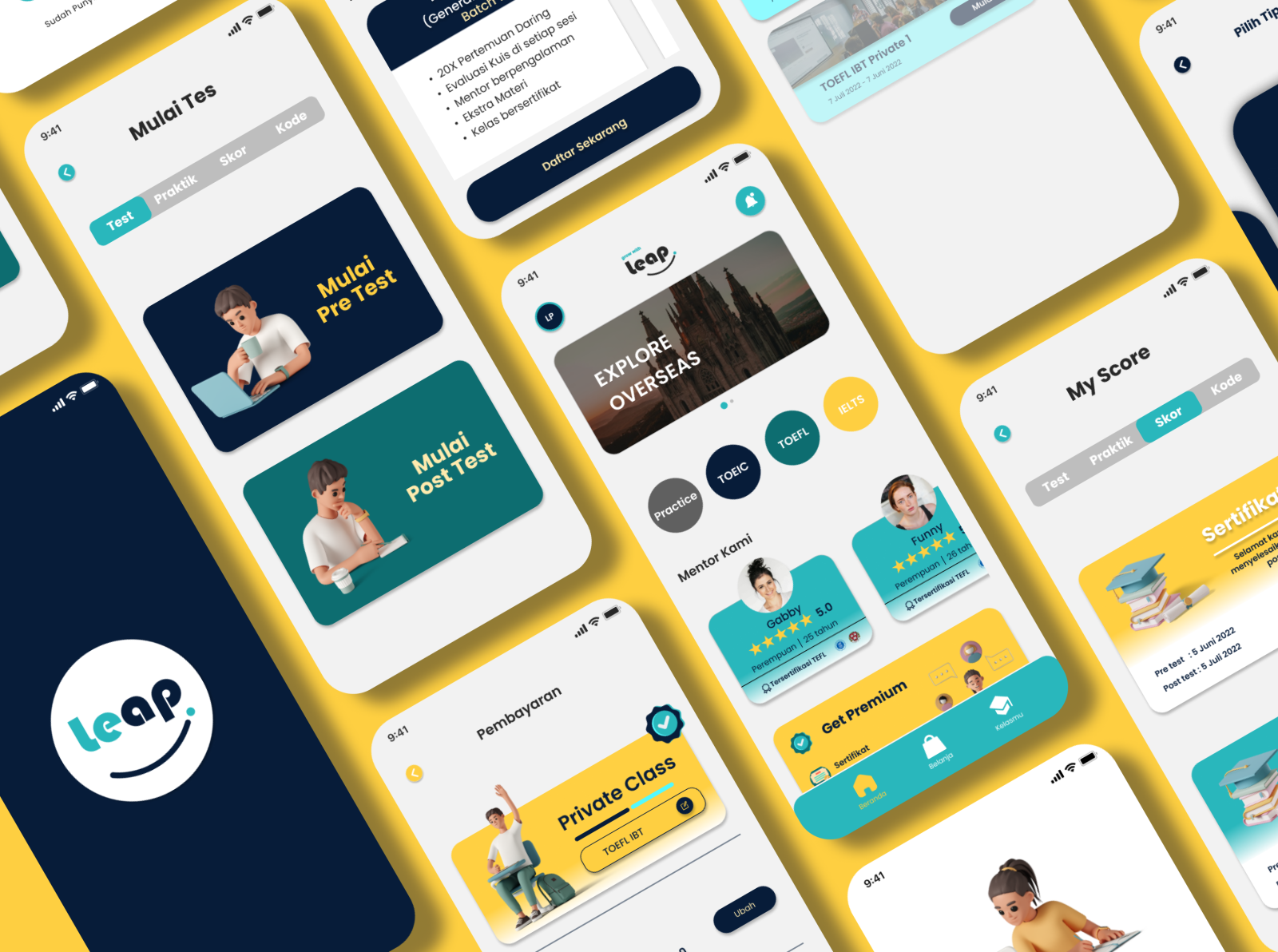 #Explore | English Course Online apps. by Alfi Faiqoh on Dribbble
