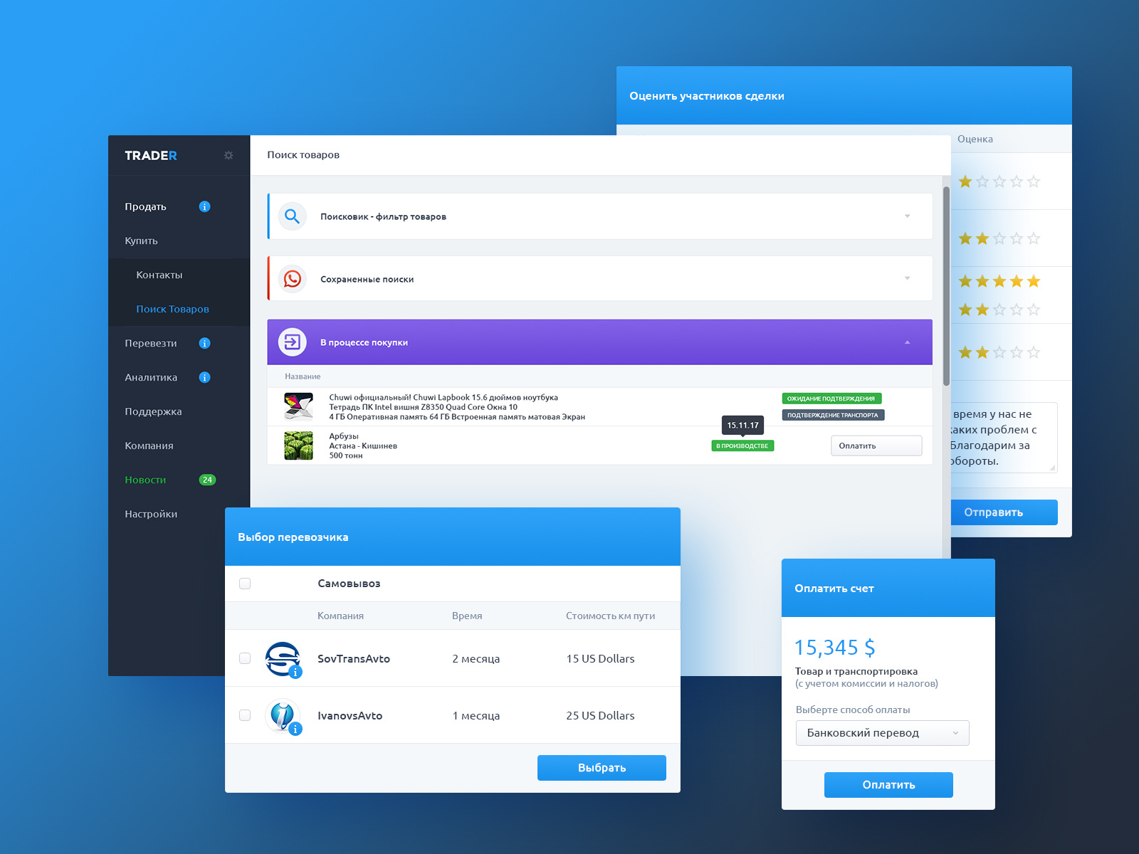 SaaS Sell&Buy UI/UX Design by BilibanYury on Dribbble