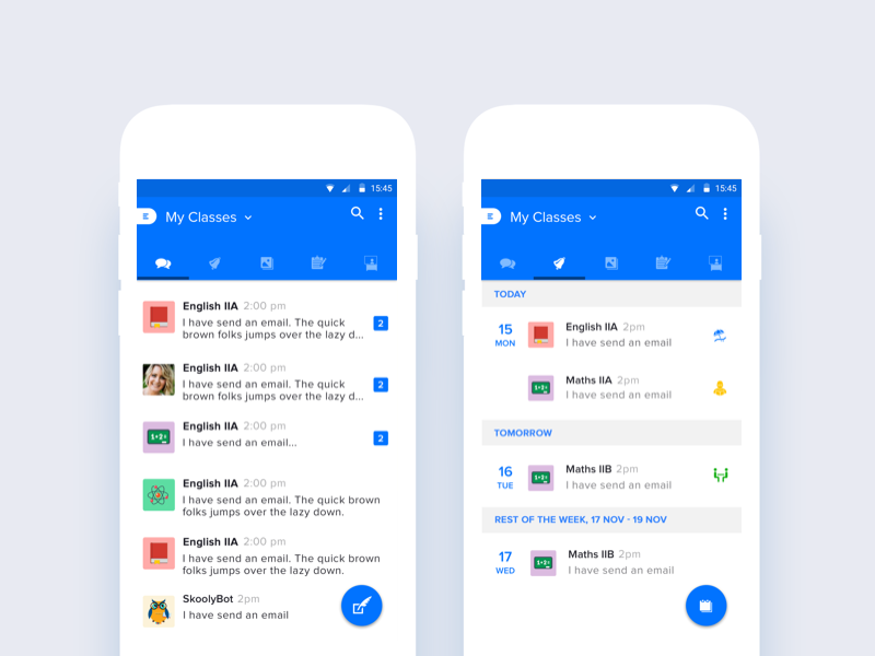 Skooly by Vickey on Dribbble