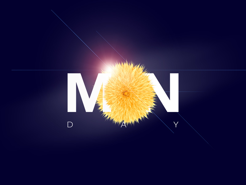 Monday by Andrés Carreño on Dribbble