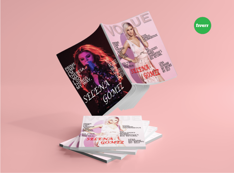 Magazine cover page mockup,, by adobe photoshop.. by Suraiya Ahmed ...