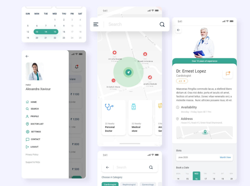 Doctor Consultation Mob App by Vishnu prasad on Dribbble