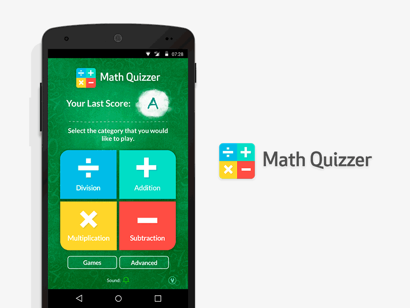 Math Quizzer by Bixlabs on Dribbble
