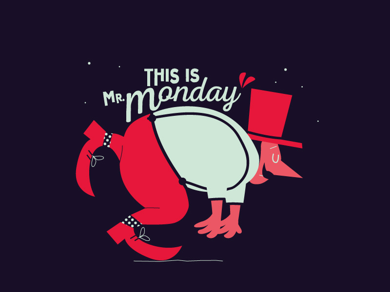 This is Mr. Monday by Luigi Leuce Factory on Dribbble
