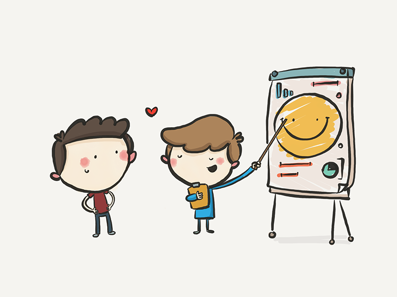 Happy by Pon Cervantes on Dribbble