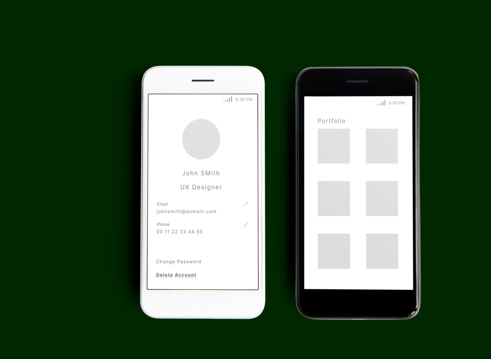 Mobile Wireframe with Figma by HOSSAIN M. REZWAN on Dribbble