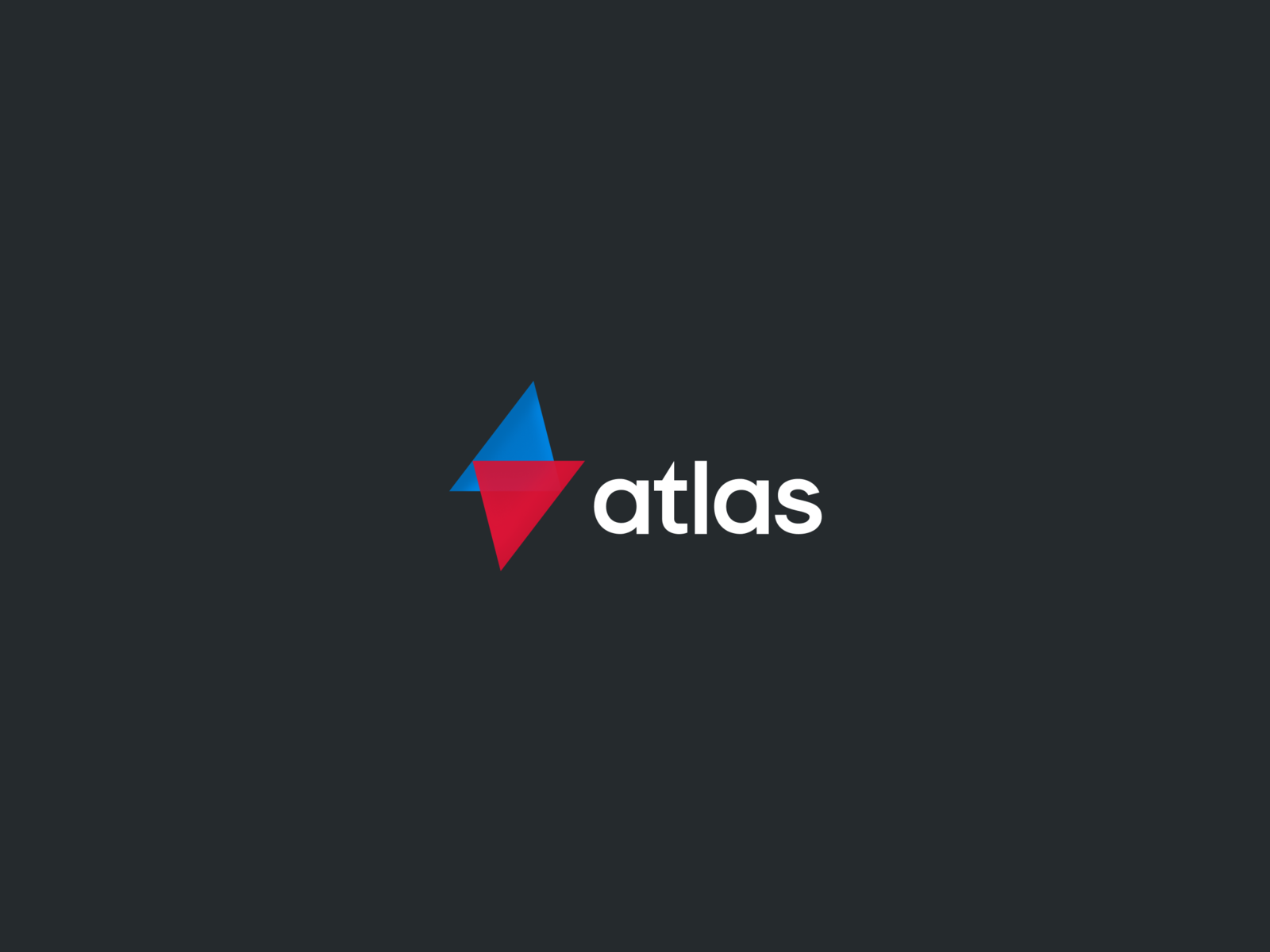 logo for Atlas delivery brand by Lev Bakharev on Dribbble