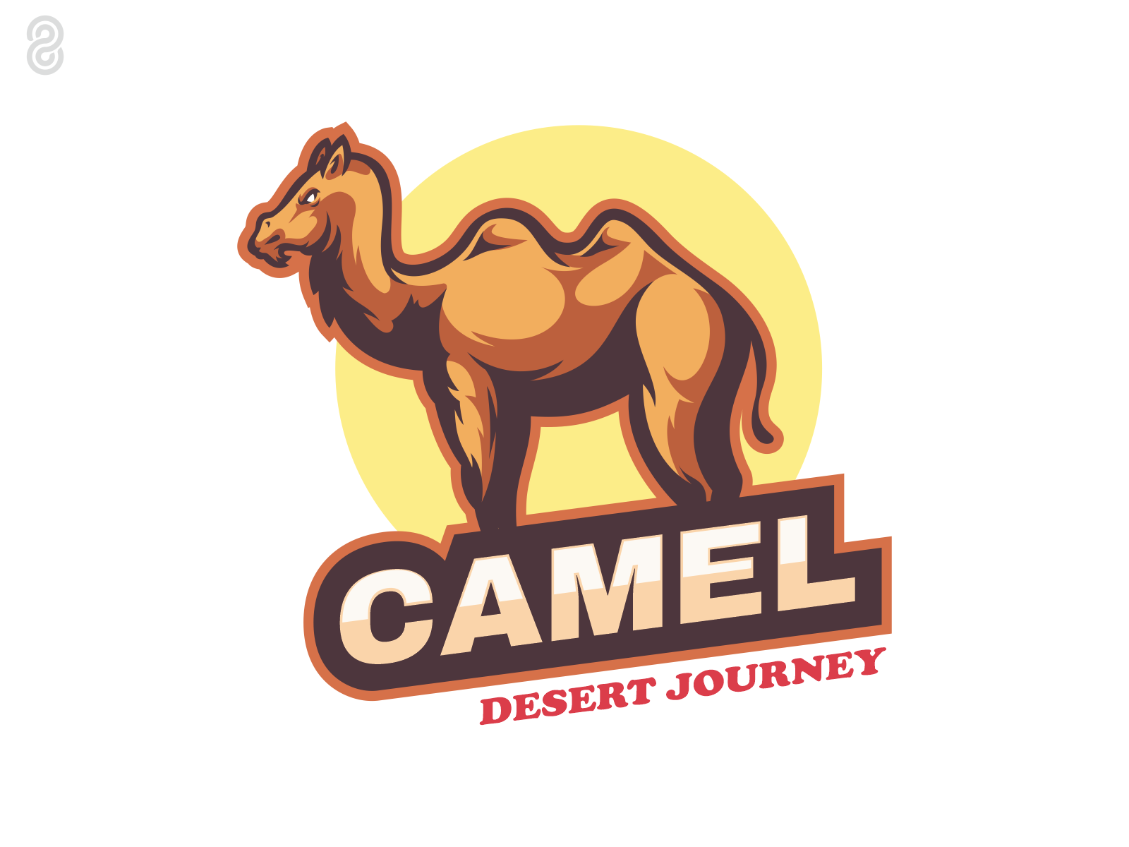Camel Mascot Logo Design by Aary_studio1 on Dribbble