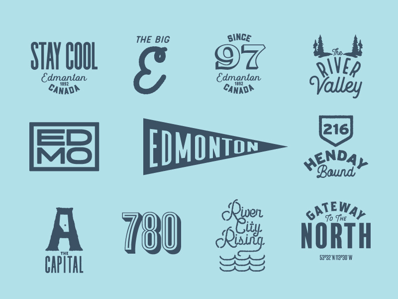 Edmonton Marks by Nigel Hood on Dribbble