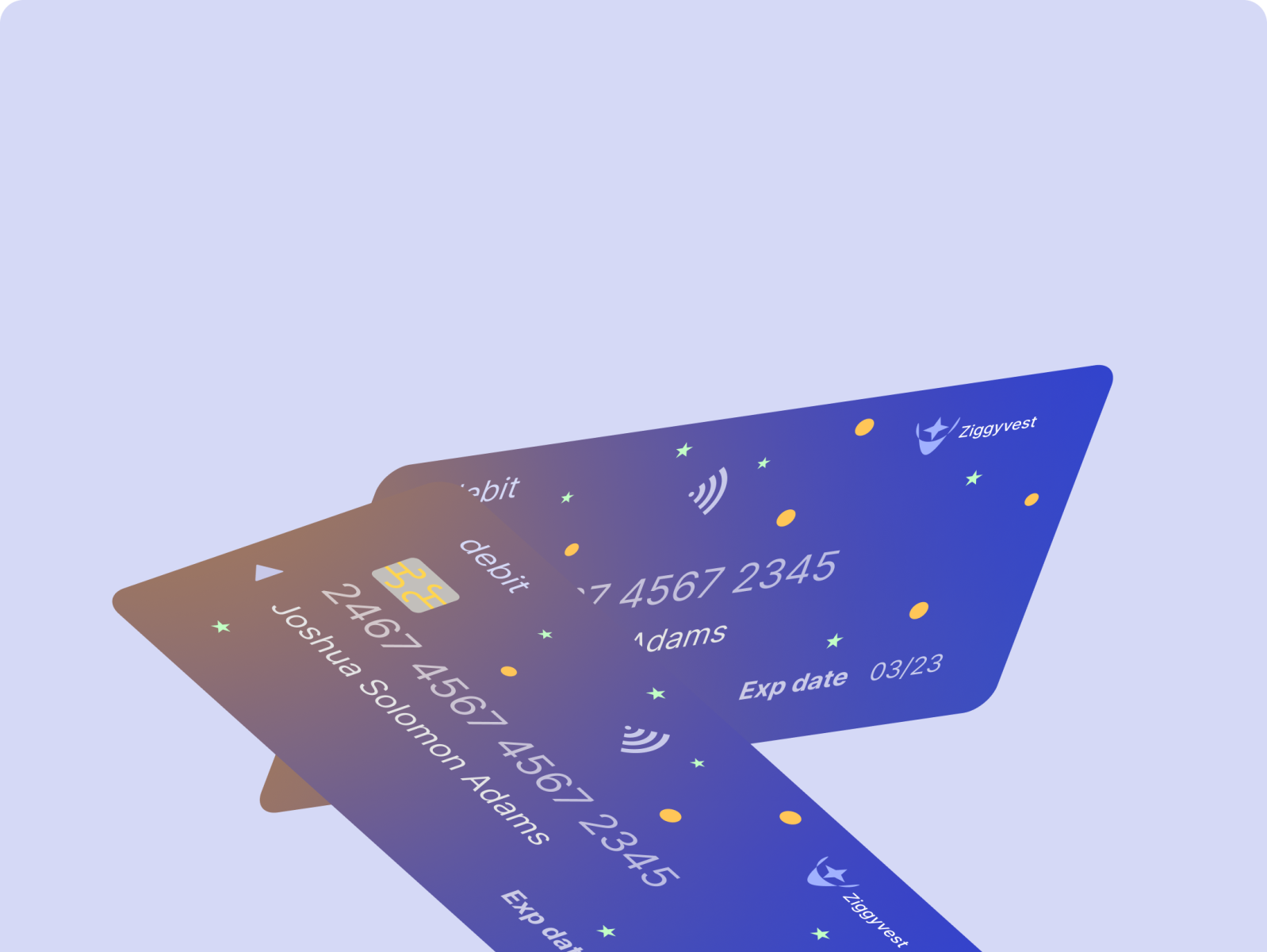 ATM cards by Joshua Adams on Dribbble