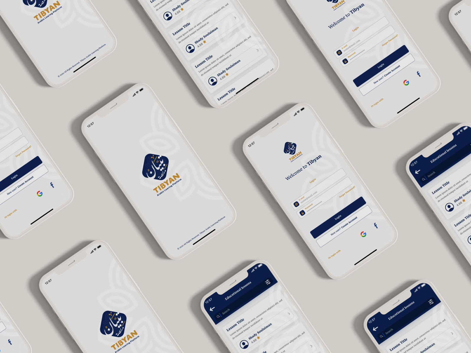 Tibyan - Arabic Language Learning App UI Design by VentCube on Dribbble