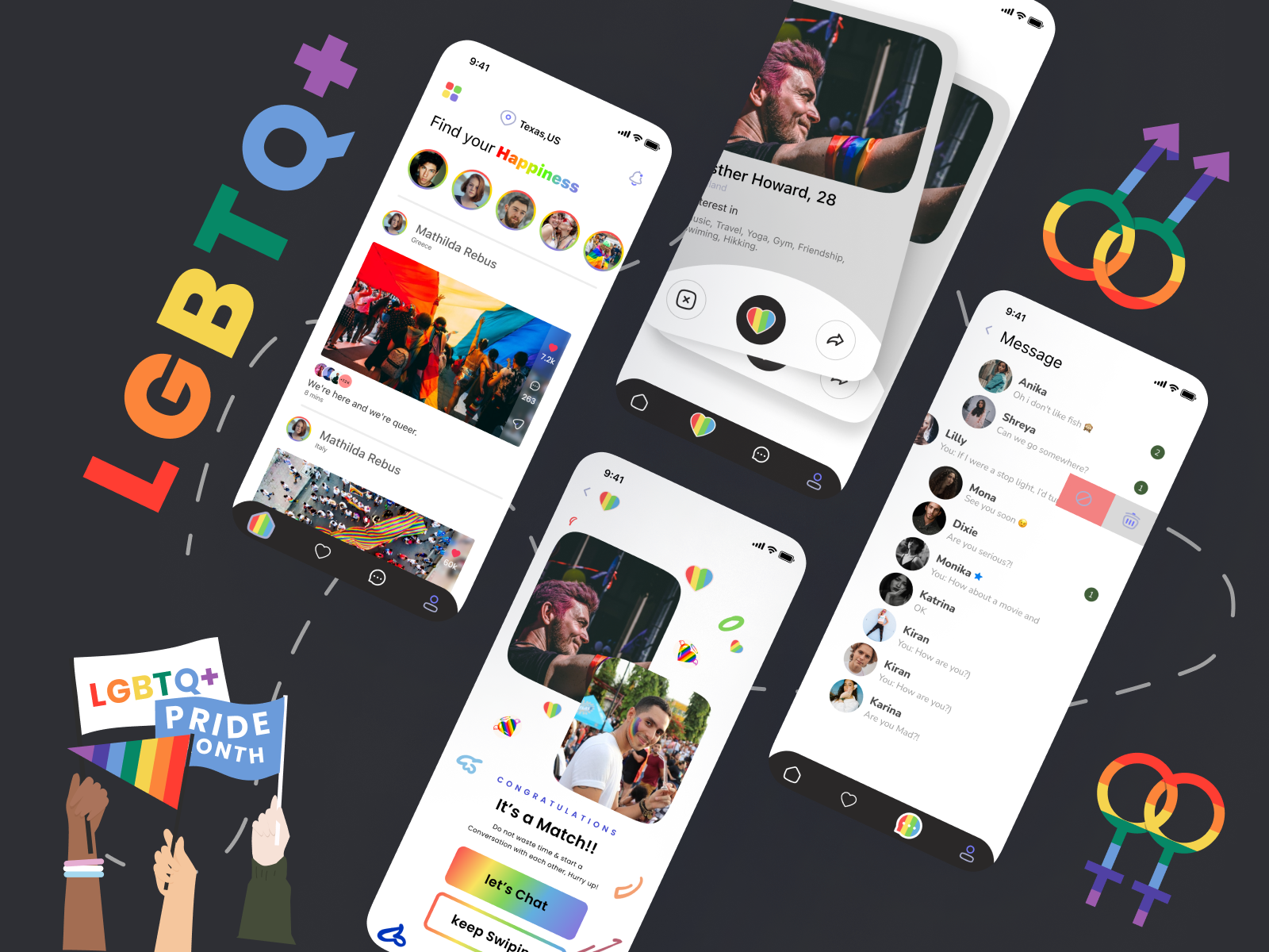 LGBTQ+ by Smarty Pants Technologies on Dribbble