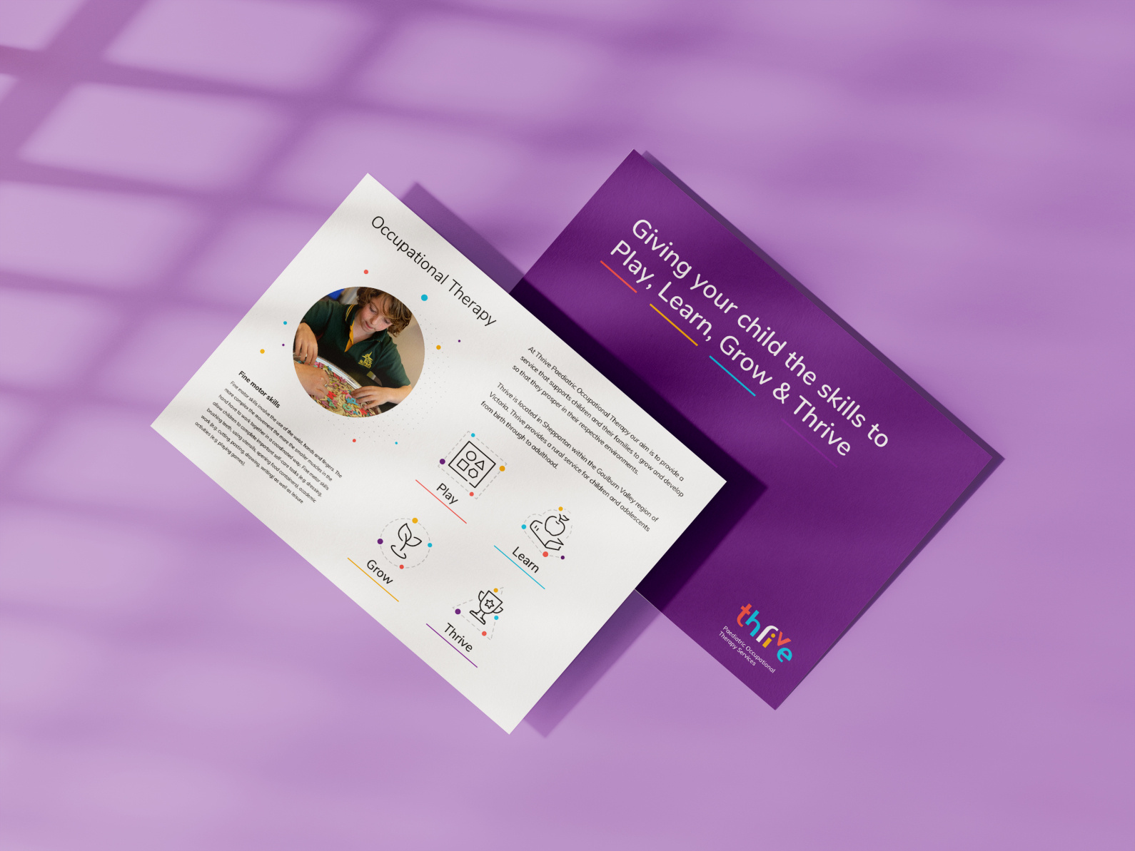 Thrive Visual Identity by Jesse Crawford on Dribbble