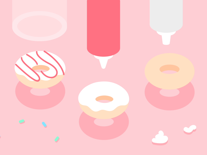 Donuts Factory by Sara Groblechner on Dribbble