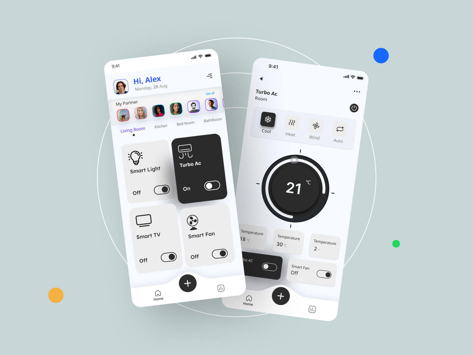Smart Home Mobile App by Mahmodul Hasan on Dribbble