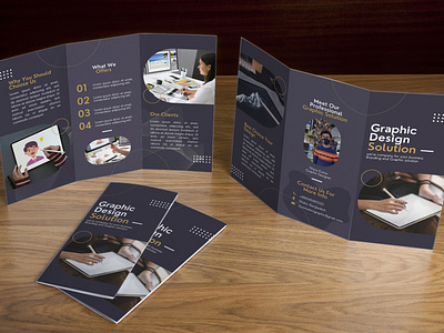 Tri-Fold Brochure Design by Illuminators Graphic on Dribbble