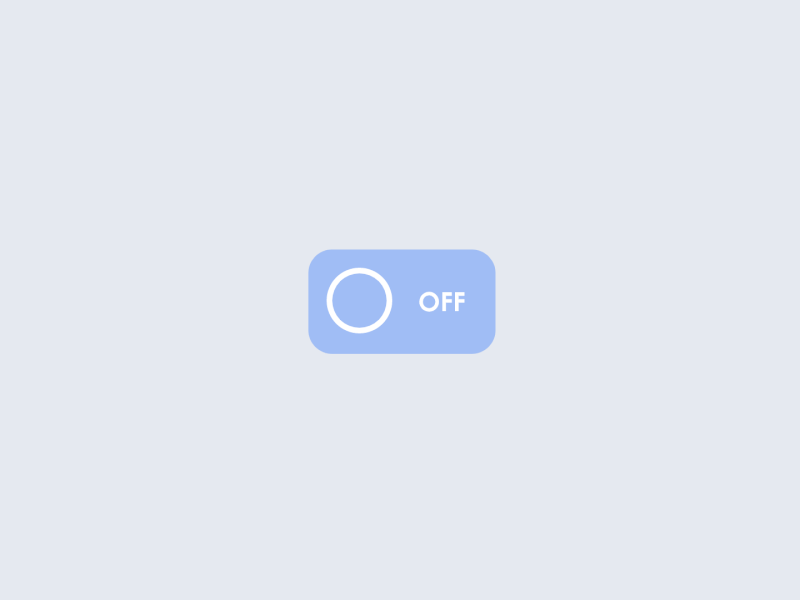 Daily UI Challenge 015 - On/Off Switch by Roman on Dribbble
