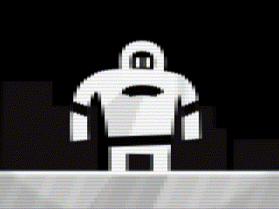 Running robot [gif] by Sebastien Lhomme for Thinkmojo on Dribbble