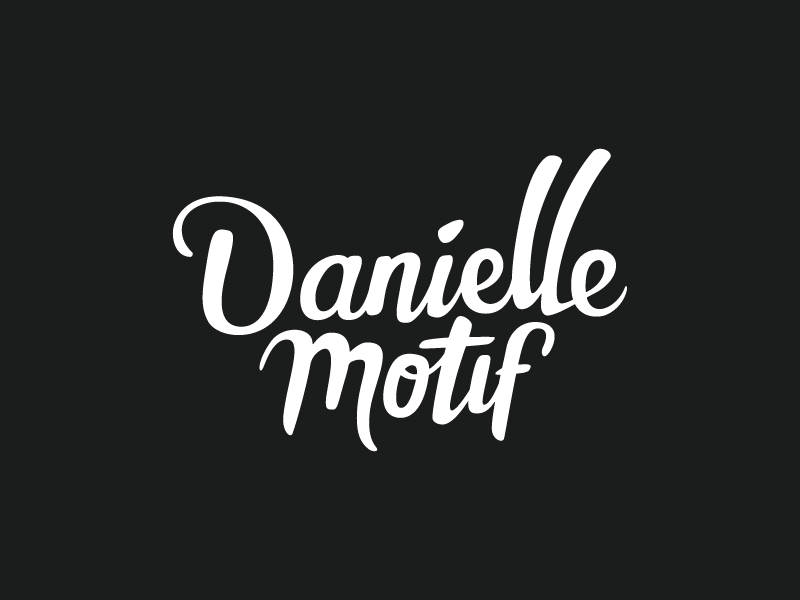 Danielle Motif by Jake Rossilli on Dribbble