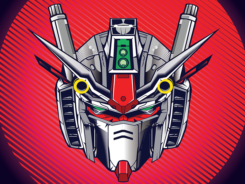 Gundam by Pixel Bot on Dribbble