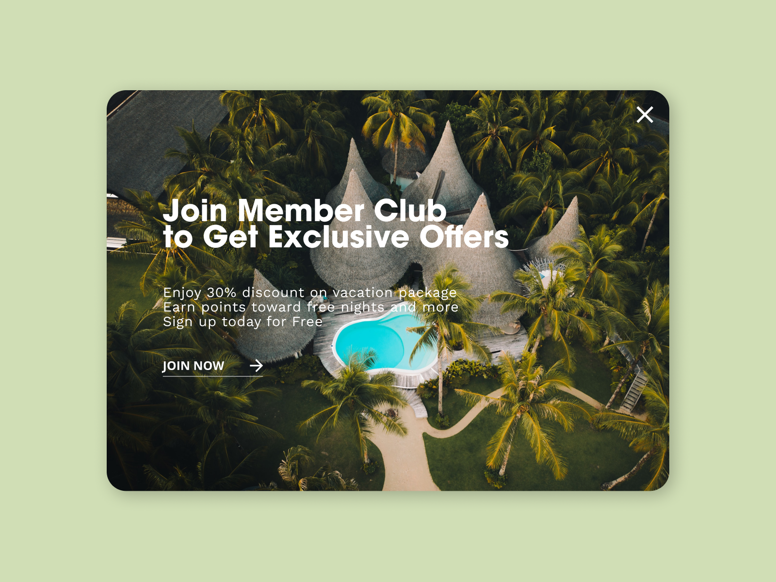 Special offer concept for Resort | UI design by Yen Hua Chen on Dribbble