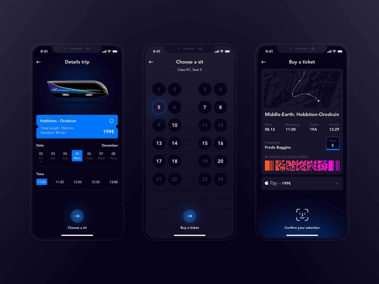 Middle-earth Hyperloop: Buy a ticket by ALEXEY FMNH for Flatstudio on ...