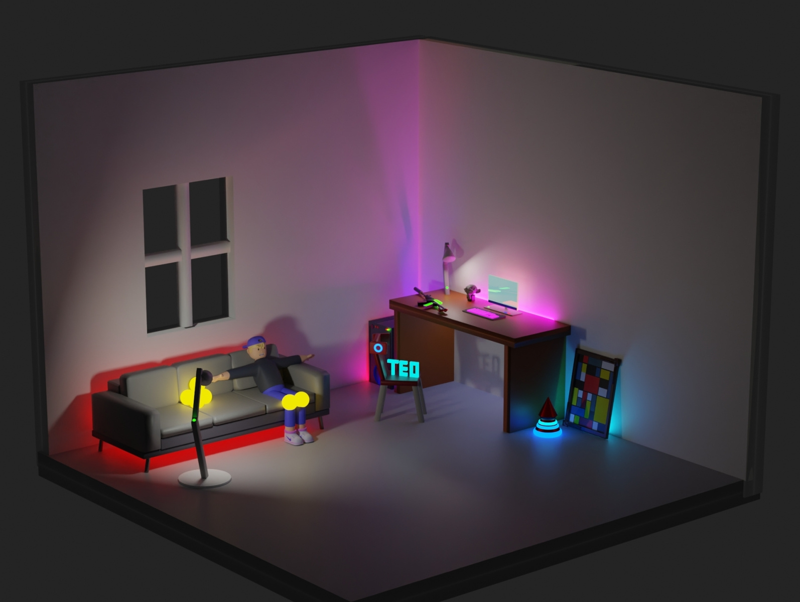 Room game by Teofil on Dribbble