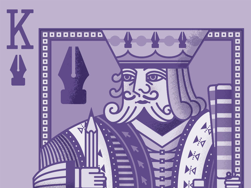 King Of Vectors by Josh Ash on Dribbble