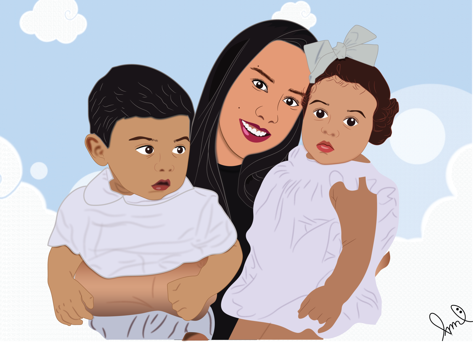 Cartoon personalizada by Alexia on Dribbble
