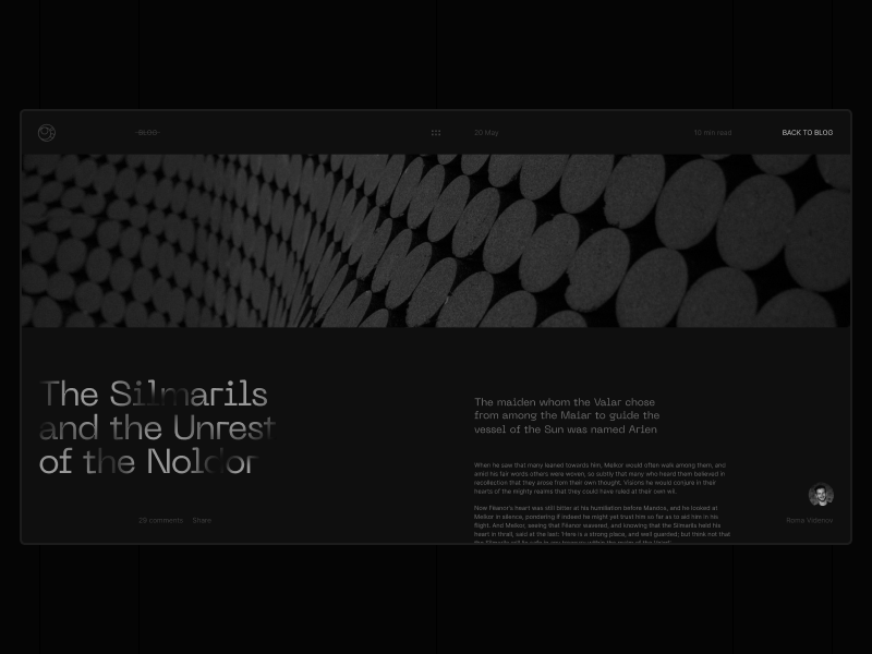 Dribbble - silver_soul_open_article.png by Intracerebrally