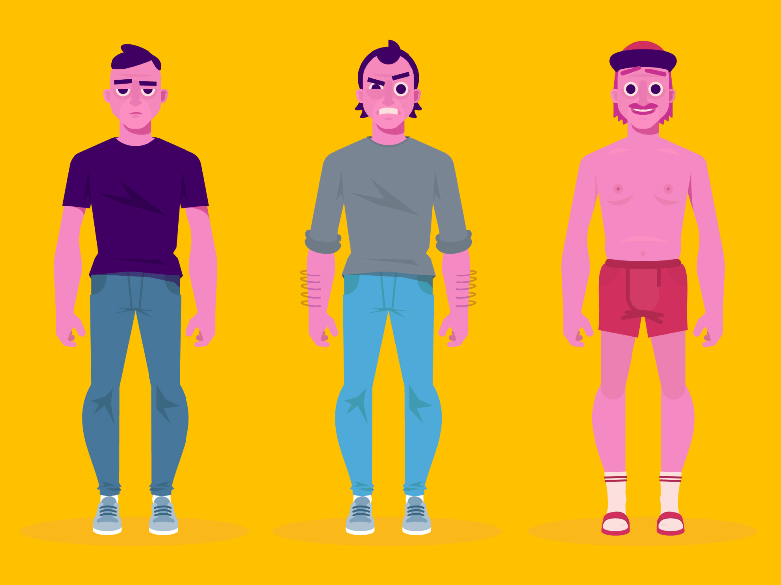 Character design by Max on Dribbble