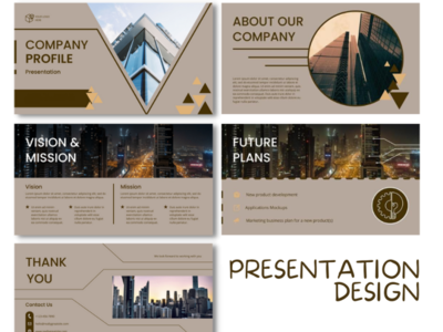 Presentation Design by Thahira on Dribbble