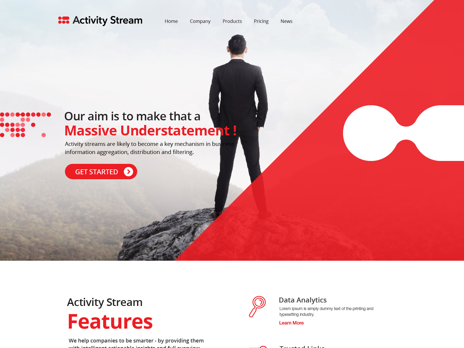 Activity Stream by Nabeel Khalid on Dribbble