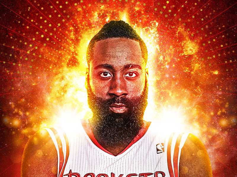 James Harden Poster by Raul Ferran on Dribbble
