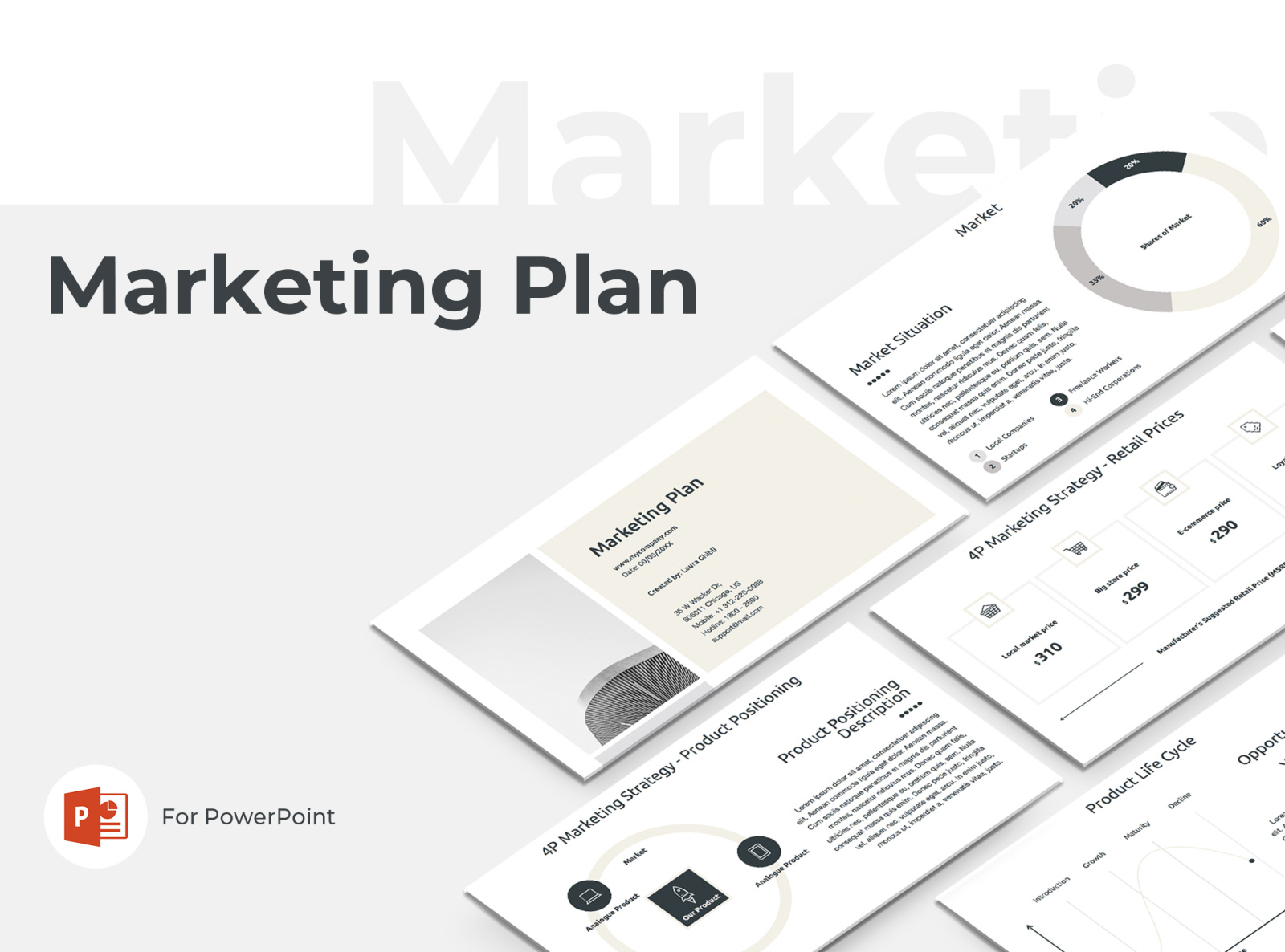 Marketing Plan Presentation Template By Jetz Templates On Dribbble