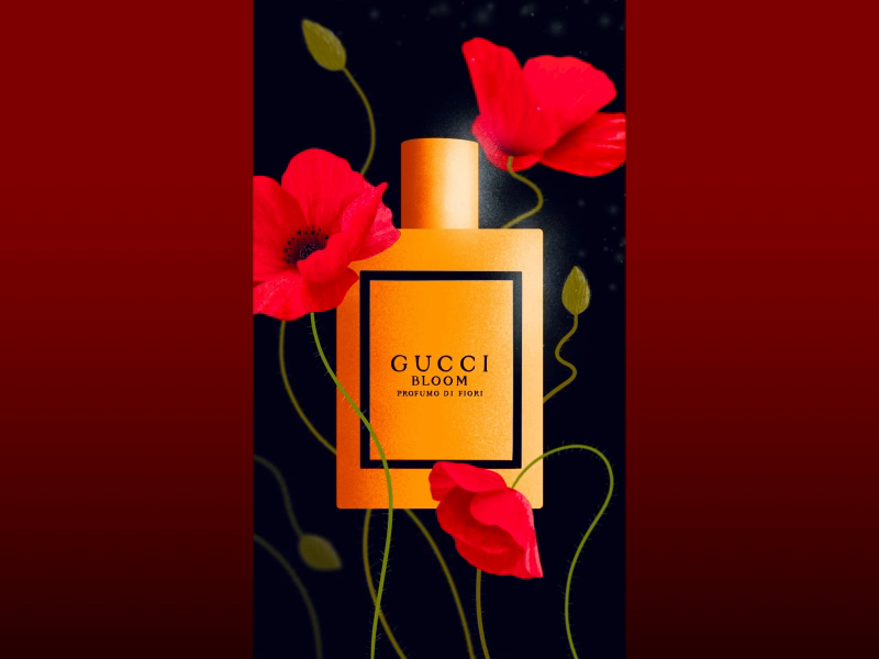 Gucci Bloom Animation by Lainey Lee on Dribbble